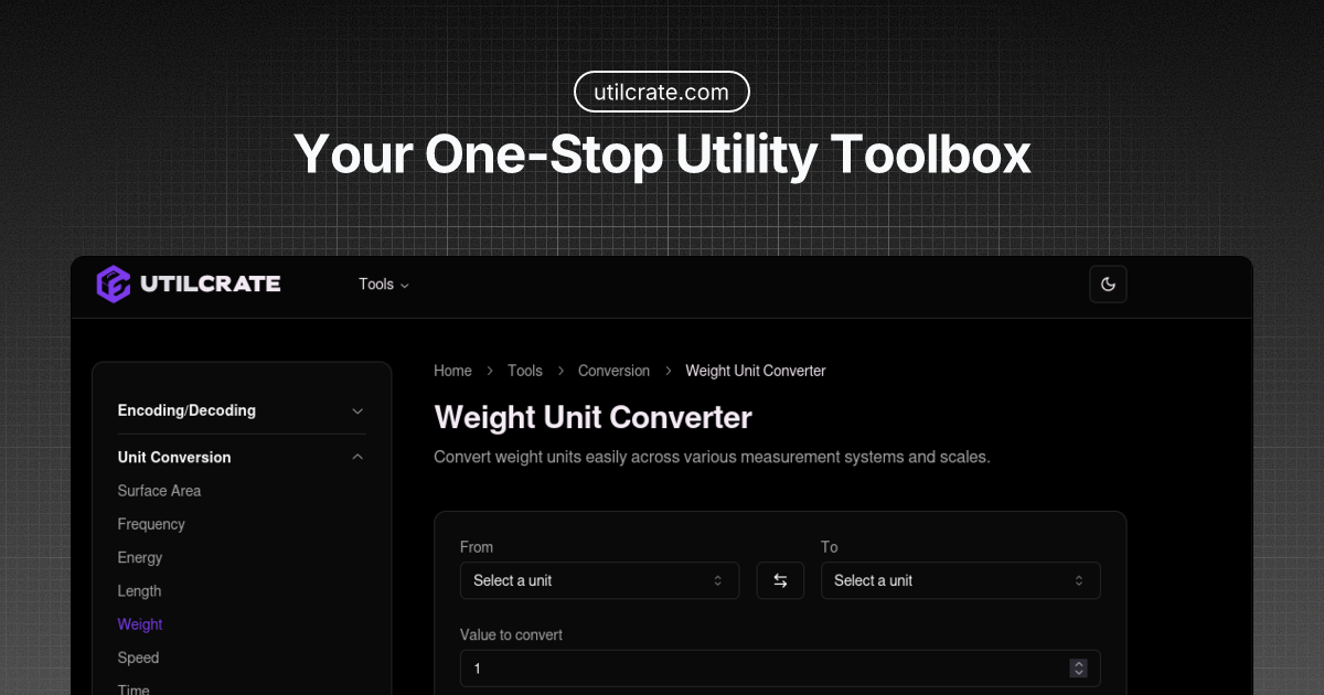 Hexadecimal Encoder/Decoder | UtilCrate